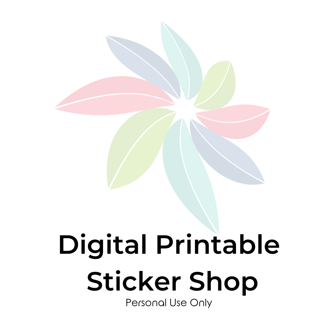 Digital Printable Planner Sticker Shop – Luscious Labels