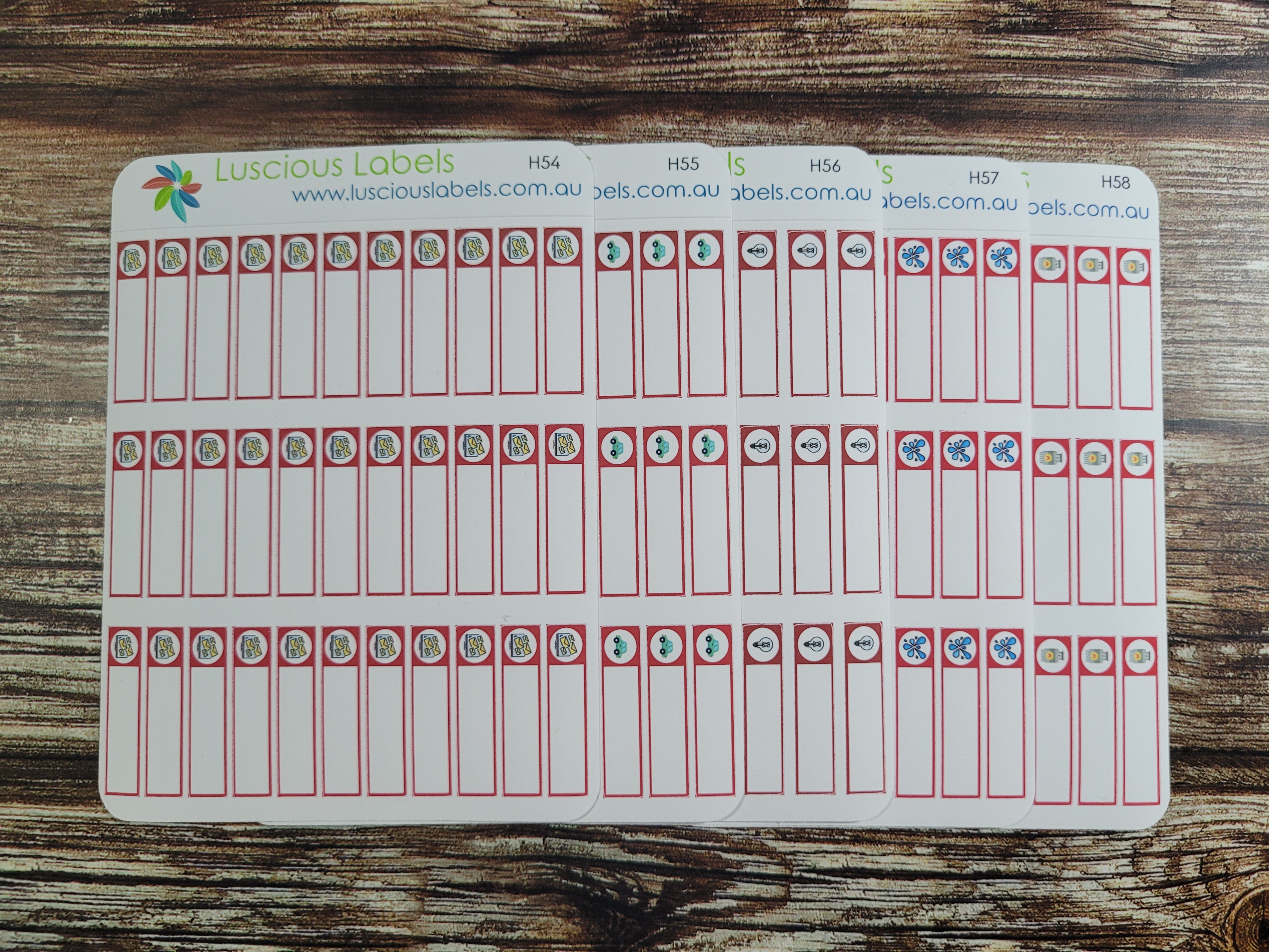 Mini Bill Reminders – Luscious Labels