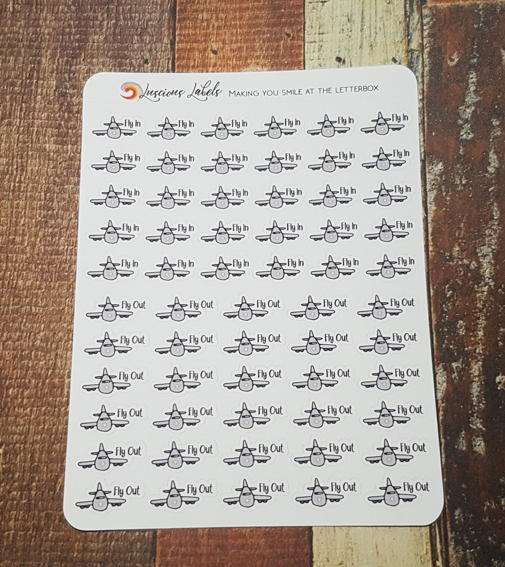 FIFO - Fly In Fly Out Stickers – Luscious Labels